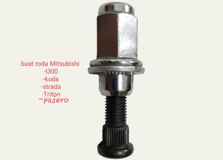 baut roda Mitsubishi l300/kuda/strada/Triton/pajero | Lazada Indonesia