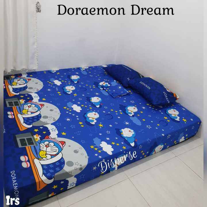Sprei Doraemon Square & Doraemon Web & Doraemon Dream &Big Head ...