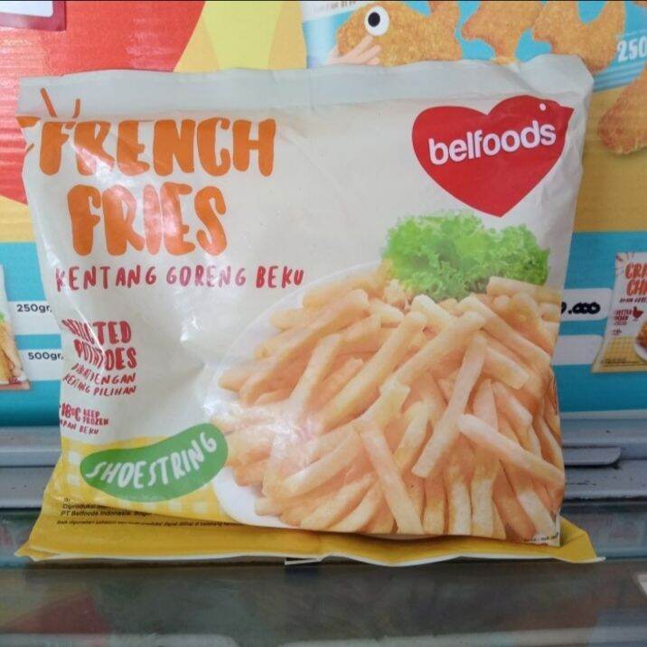 Kentang Goreng Beku Shoe String Belfoods | Lazada Indonesia