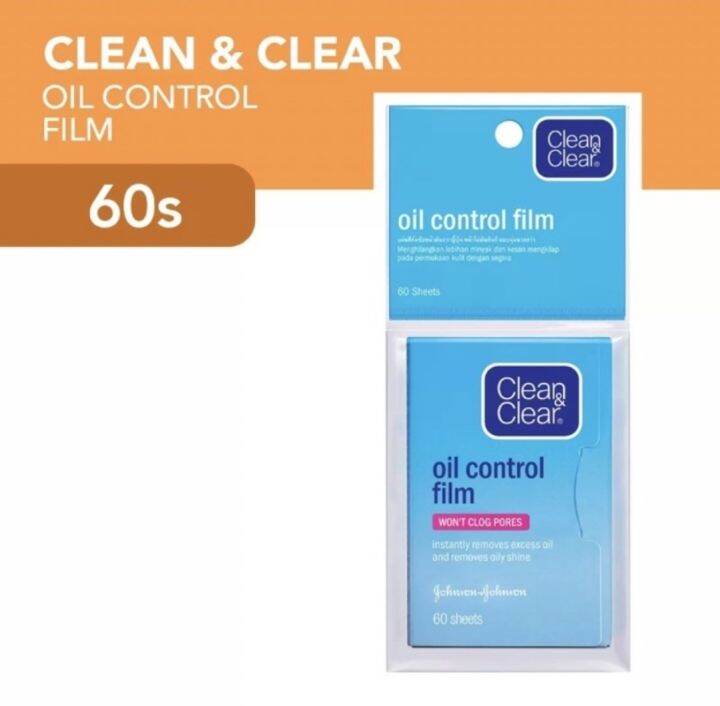 Clean And Clear Oil Control Film 60 sheets | Lazada PH