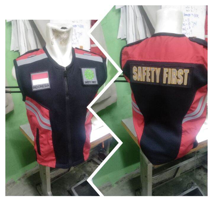 rompi safety rompi keselamatan kerja rompi safety k3 rompi HSE rompi ...