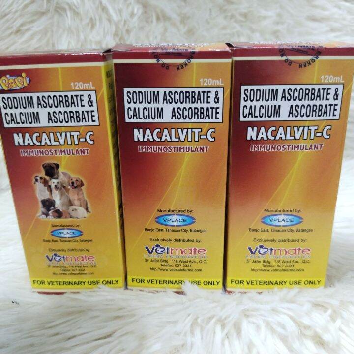 Papi Nacalvit-C Immunostimulant Soduim Ascorbate & Calcium Ascorbate ...