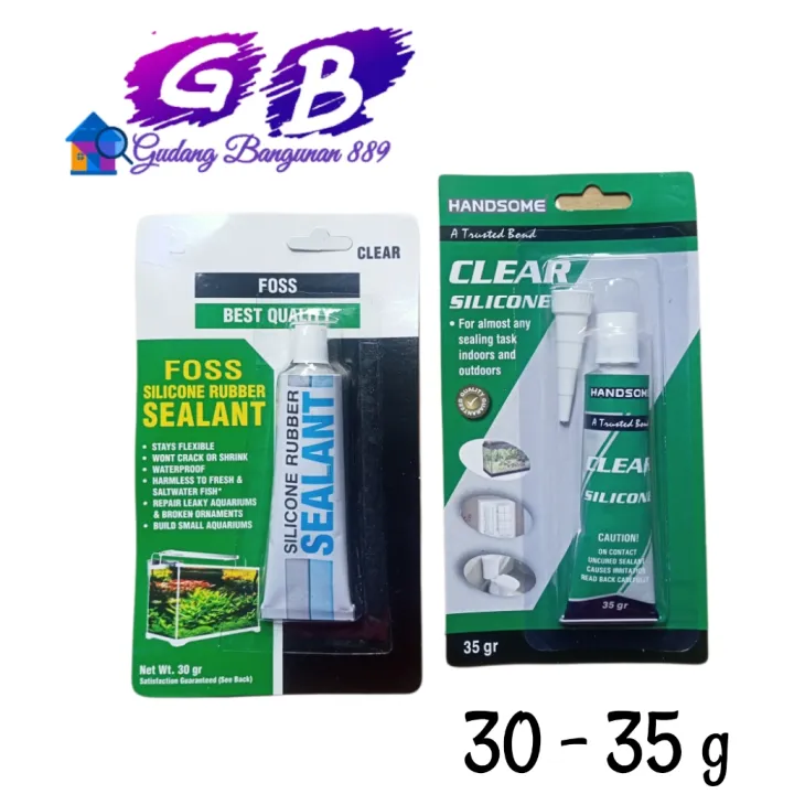 LEM SEALANT CLEAR 35 G/LEM SILENT KACA WARNA BENING | Lazada Indonesia