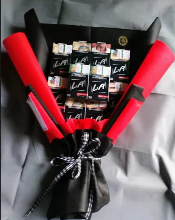 buket kosongan untuk kopi/rokok/TANPA ISI/FREE KARTU UCAPAN | Lazada ...