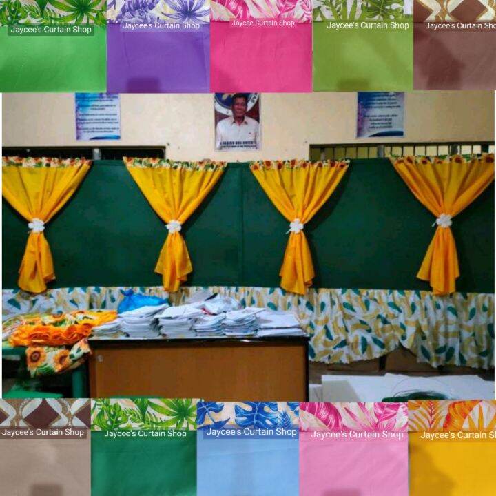 Curtain Co. | School DepED Blackboard and Window Curtain NEW DESIGNS ‼️ ...