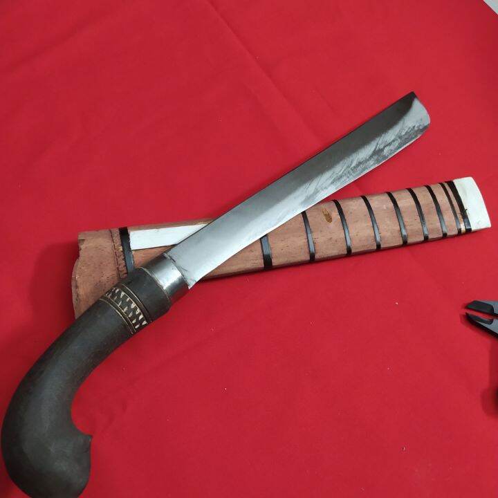 GOLOK BAJA PER ASLI SUPER TAJAM PEPETAN KHAS BANTEN BEDOG | Lazada ...