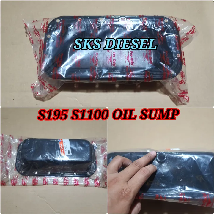 S195 S1100 OIL SUMP BAK KALTER OLI OLIE MESIN DIESEL DONGFENG | Lazada ...