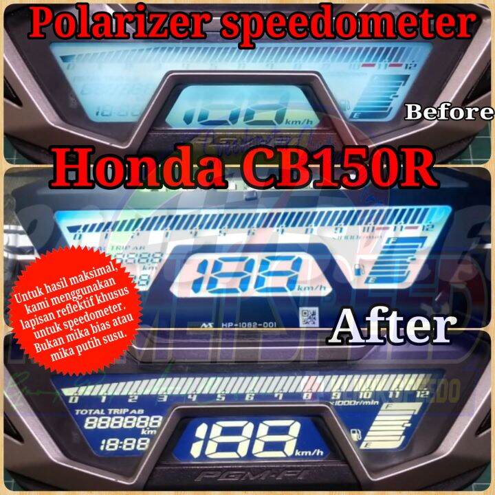 Polarizer speedometer honda cb150r new polaris speedometer honda cb150r ...