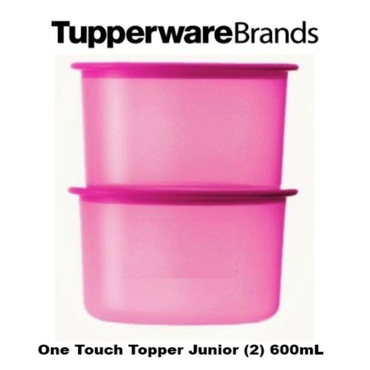 Tupperware One Touch Topper Junior (2) 600mL | Lazada