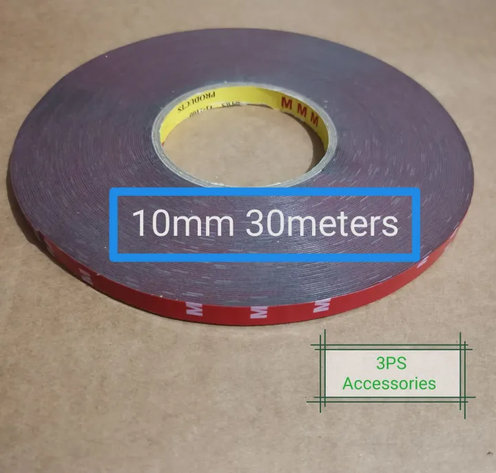 10mm 30meters Double sided adhesive tape 3M 10mm strong quality tape ...