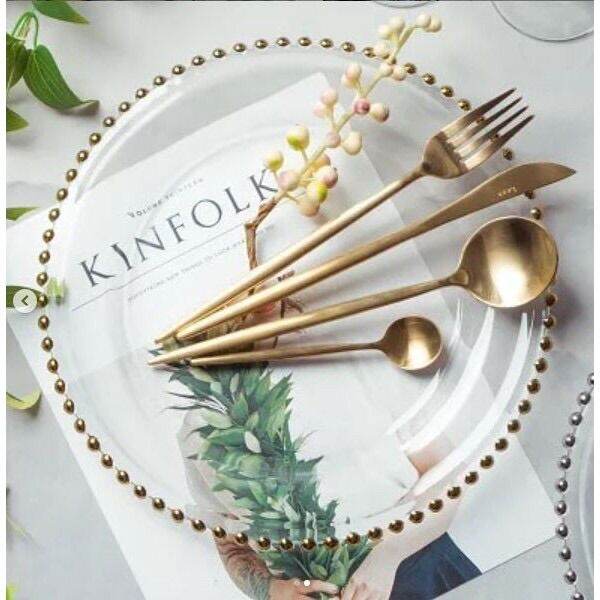 Transparent Charger Plate 13" 6pcs/set | Lazada PH