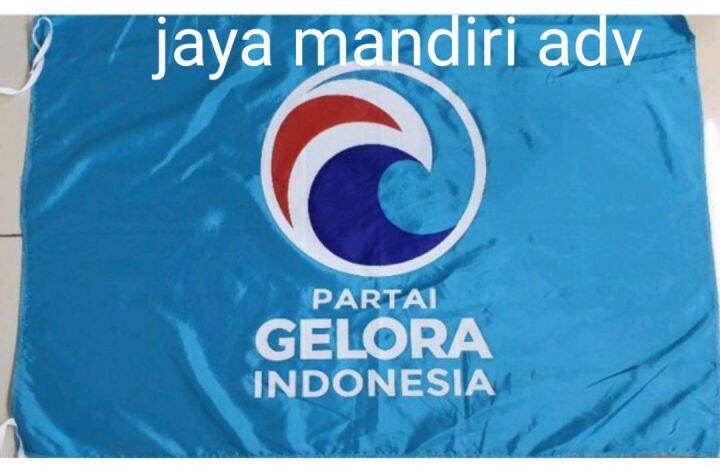 bendera partai gelora 60 x 90 (100) | Lazada Indonesia
