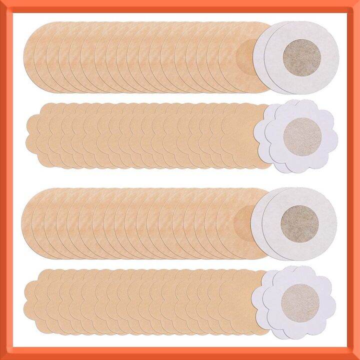 Poposy 5Pairs Nipple Stickers Invisible Breast Nipple Cover Sticker ...