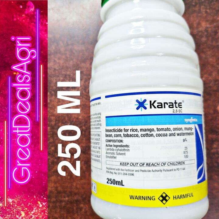 KARATE 2.5 EC LAMBDA-CYHALOTHRIN INSECTICIDE (250mL) SYNGENTA | Lazada PH
