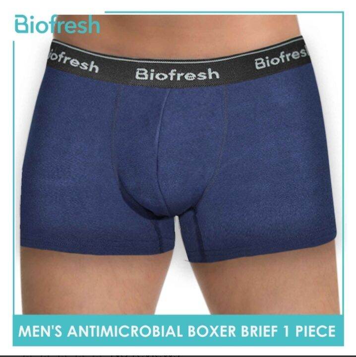 Biofresh Men's Antimicrobial Boxer Brief COTTON Boxer | Lazada PH