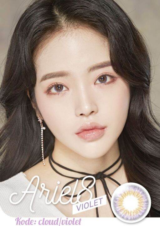 💘SOFTLENS NORMAL CLOUD VIOLET KAWAII💕 | Lazada Indonesia