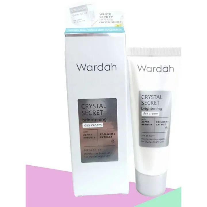WARDAH CRYSTAL SECRET DAY CREAM 15ML | Lazada Indonesia