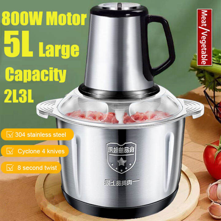 Meat Grinder Large Capacity Heavy Duty Food Processor And Electric ...