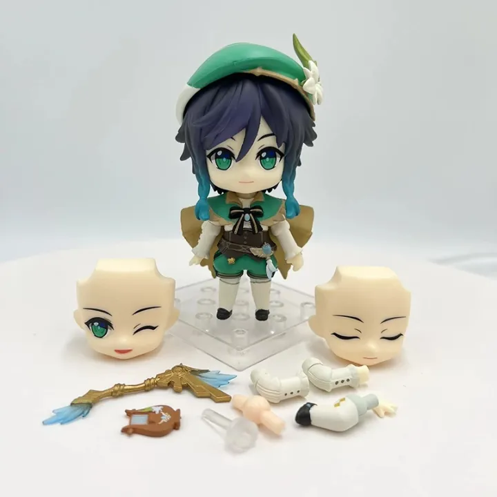 New 1795 Genshin Impact Venti Anime Figure Nendoroid GSC Genshin Kawaii ...