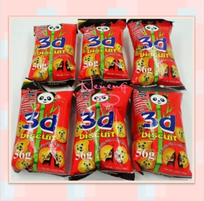 Pre-order 3D Panda Biscuits 56Grams 10PCS/Pack | Lazada PH
