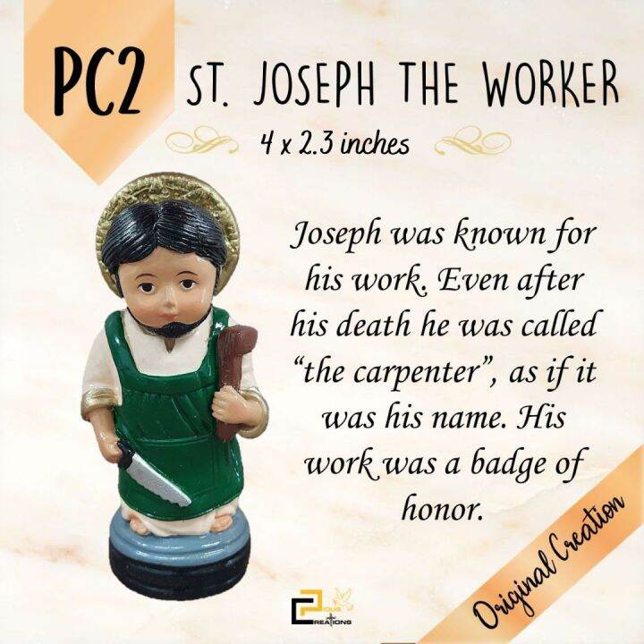 Chibi Saint - St. Joseph the Worker | Lazada PH