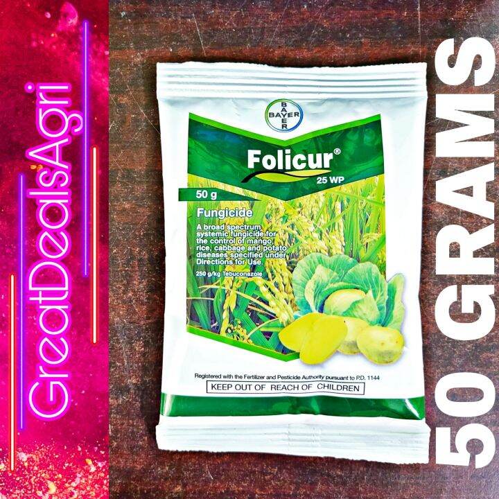 FOLICUR 25 WP TEBUCONAZOLE FUNGICIDE (50 GRAMS) BAYER | Lazada PH