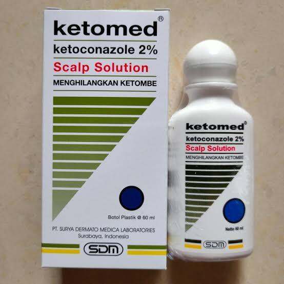 KETOMED shampo sampo rambut rontok original | Lazada Indonesia