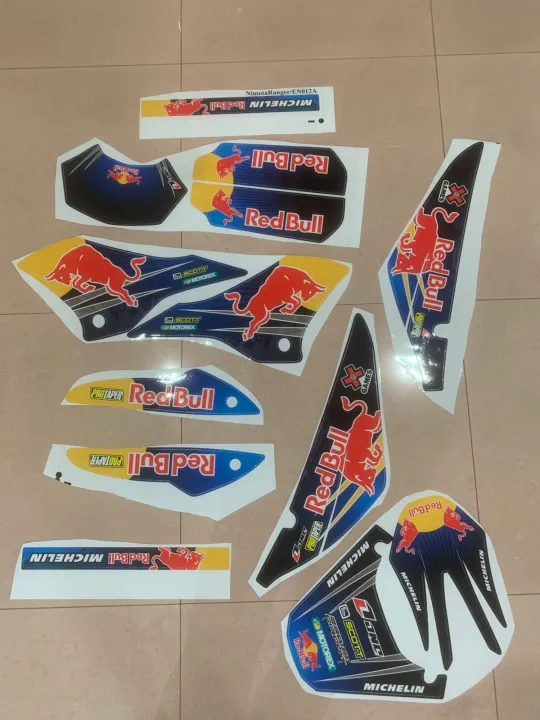 NIMOTA Ranger X 150 X150 Scrambler bike Sticker body Stiker - Stripe ...