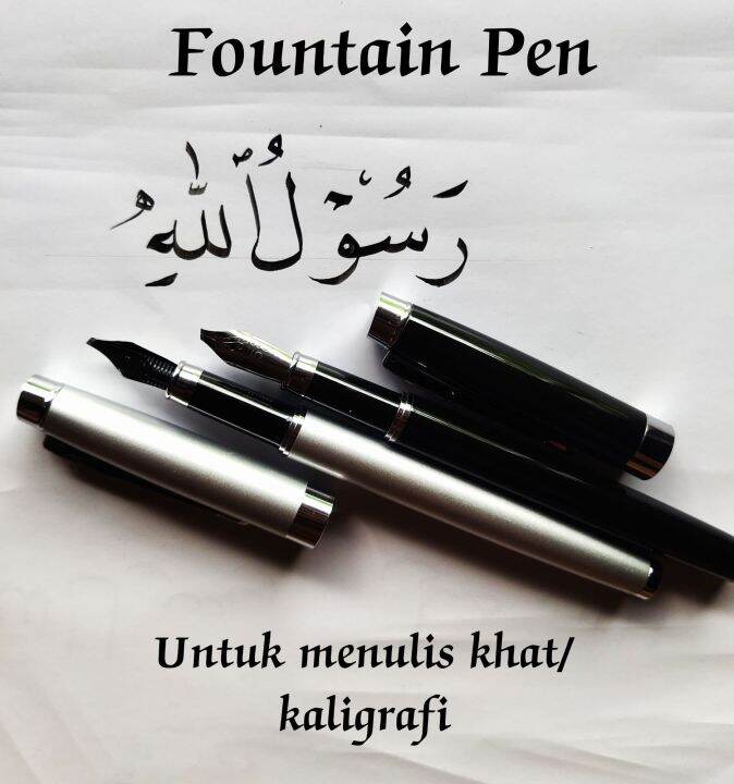 Pena fountain untuk menulis kaligrafi | Lazada Indonesia