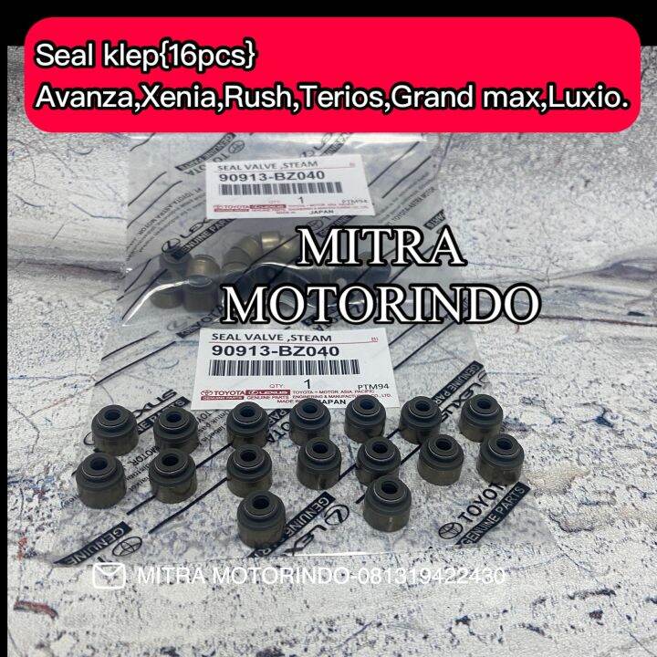 Seal klep 1set 16pcs Avanza,xenia,rush,terios,grand max,luxio | Lazada ...