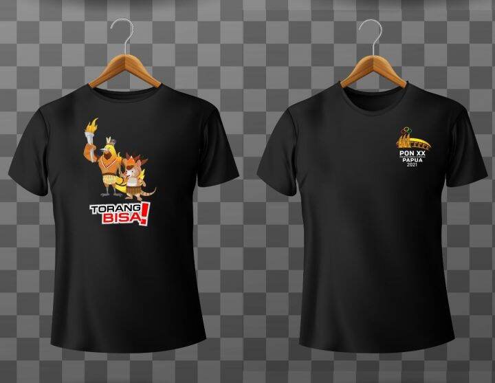 KAOS PON PAPUA XX 2021 TORANG BISA LOGO | Lazada Indonesia