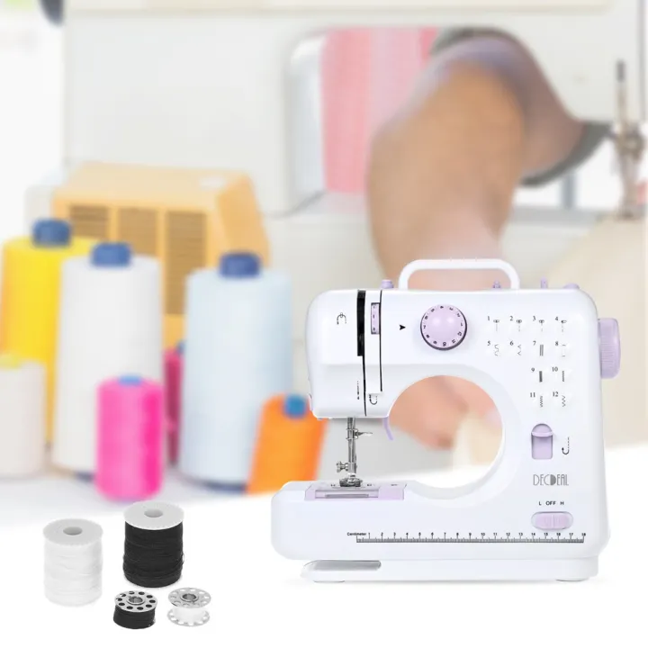 Home Portable Sewing Machine Multifunction Knitting Mini Electric ...