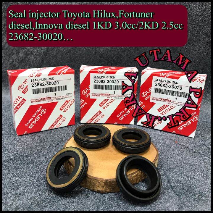 Seal Injector Toyota Hilux Fortuner Diesel Innova Diesel 1KD 3.0cc/2KD ...