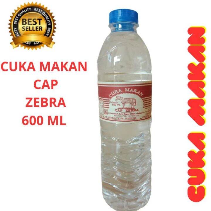 Cuka Makan Cap Zebra 600 Ml Lazada Indonesia
