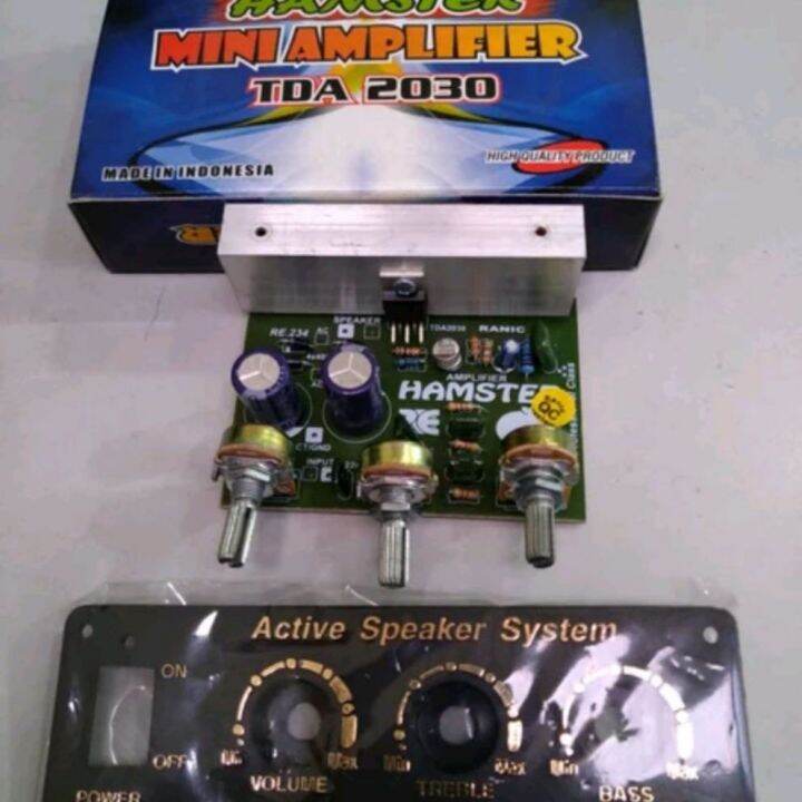 rangkaian kit speaker aktif TDa 2030 keras nyaring low noise | Lazada ...