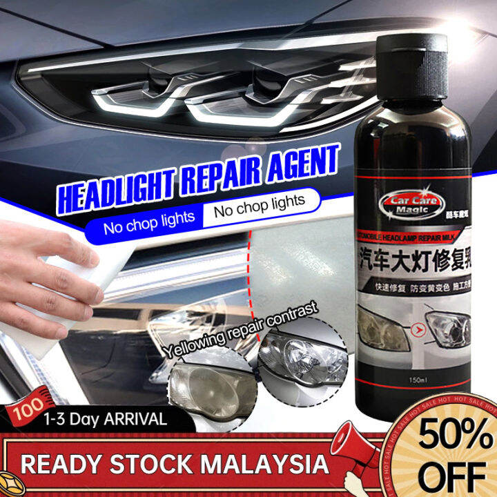 150ml Car Headlamp Polish Headlamp Brightener Auto Polish Headlamp Body ...