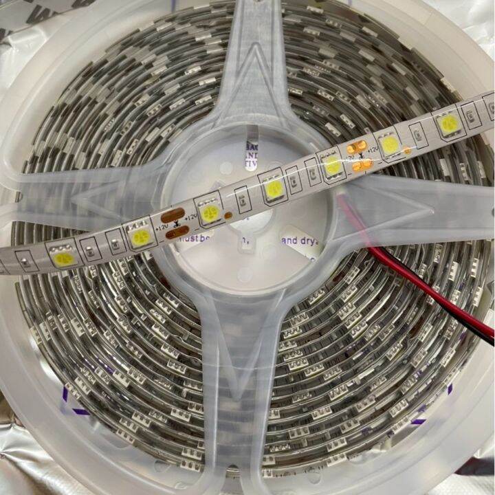 CUỘN LED DÂY DÁN 5M 5050 SIÊU SÁNG CÓ KEO SILICON 12V - LED DÂY DÁN ...