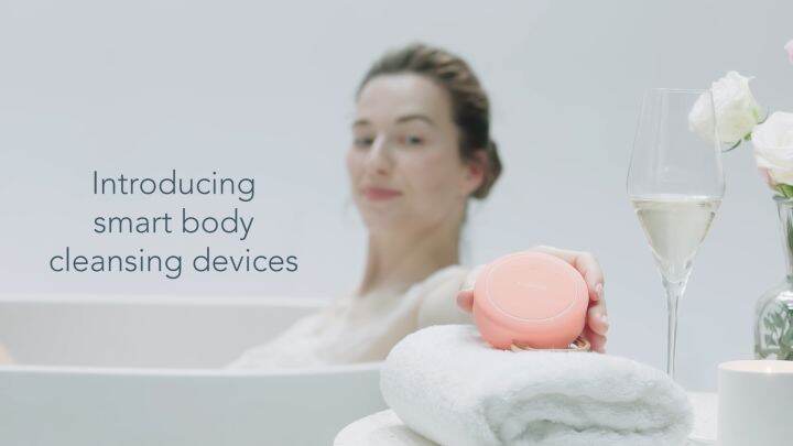 FOREO LUNA 4 Body Massage Body Brush - Whole Body Cleanser & Exfoliator ...