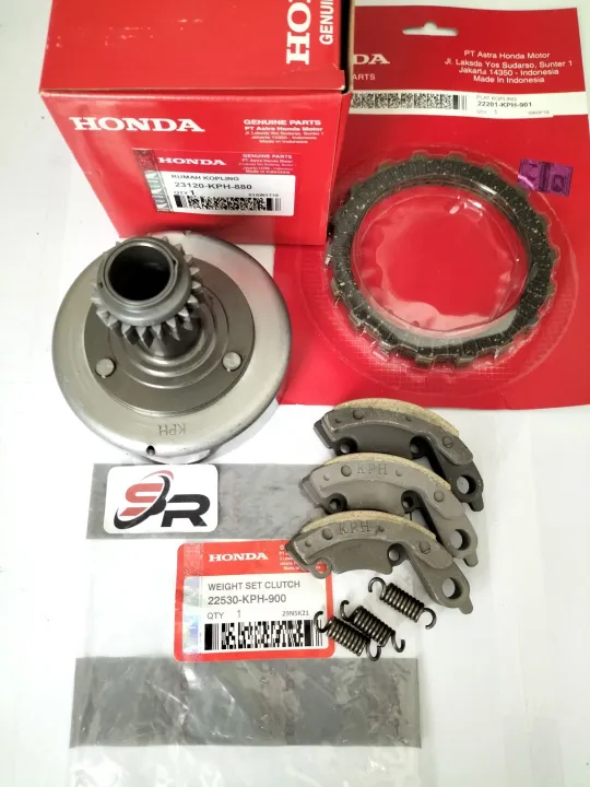 LONCENG KOMPLIT (KPH) HONDA ORIGINAL KAMPAS GANDA PLAT KUPLING KARISMA KIRANA SUPRA X 125 NEW ...