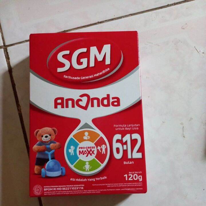 SGM Anada 6-12 bulan 120gr susu formula bubuk termurah exp 2025 ...