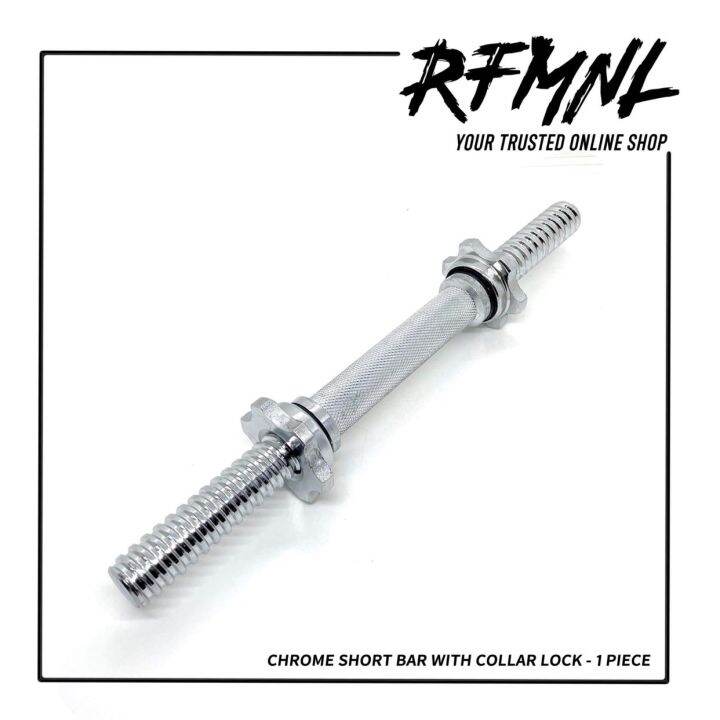Chrome Short Bar With Collar Lock-1Piece | Lazada PH
