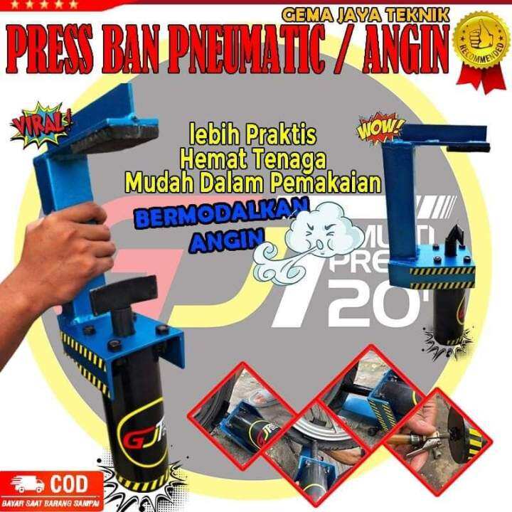 Alat Press Ban Tubles Non Tubles Jeblos Ban Angin pneumatic | Lazada ...