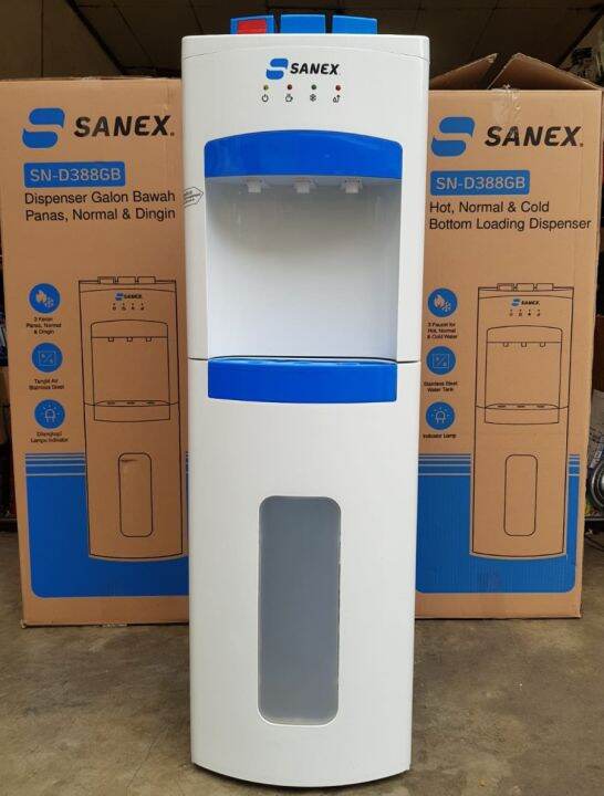 Dispenser Galon Bawah Sanex / Dispenser Sanex Galon Bawah SN-D388GB New ...