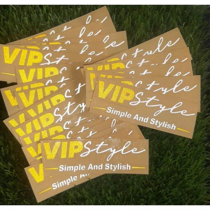 stiker VIP style stiker cutting | Lazada Indonesia