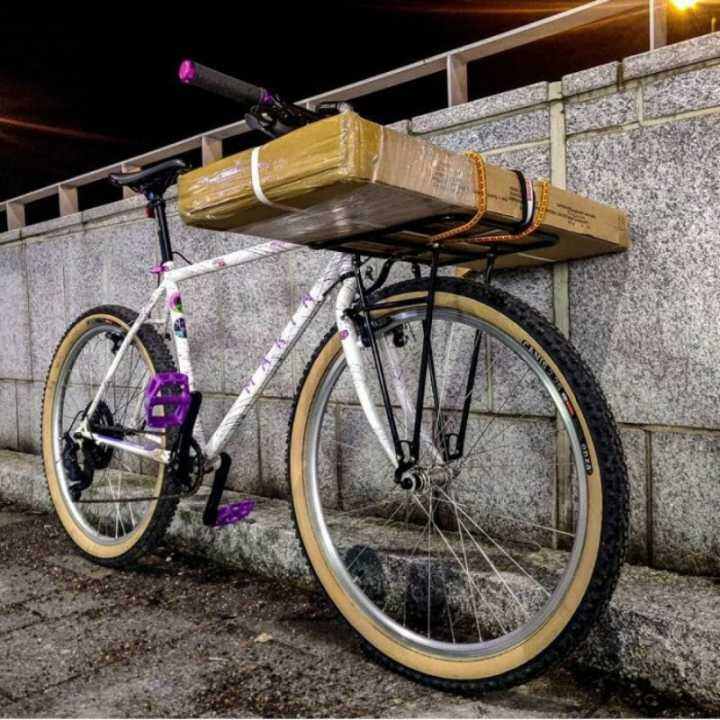 Front Rack Panier Kranjang Rak Depan Sepeda Fixi Jadul Balap Gunung ...