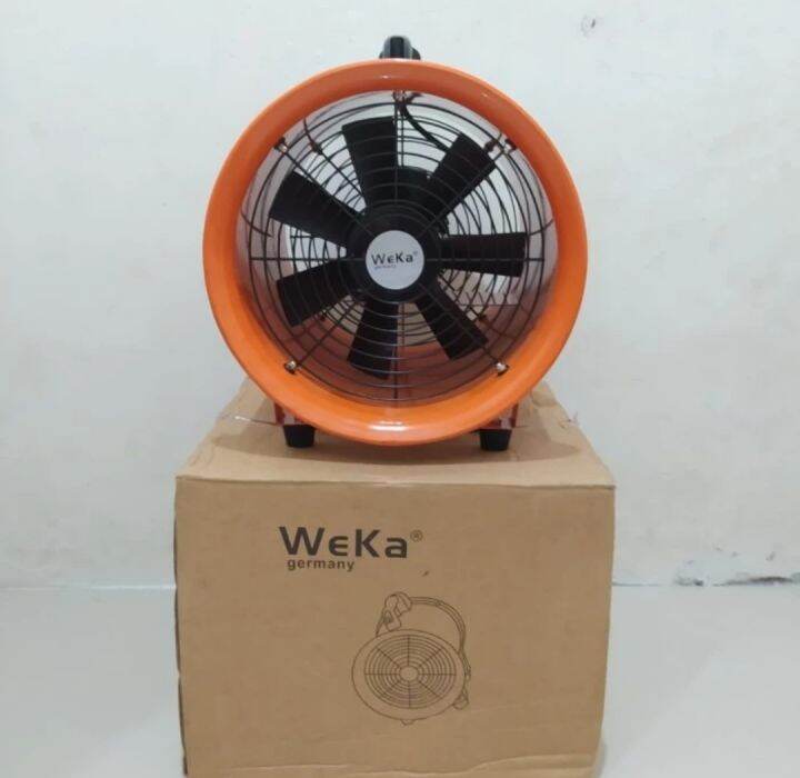 Kipas blower ventilator portable 12 inch plus flexible dict 10 meter ...