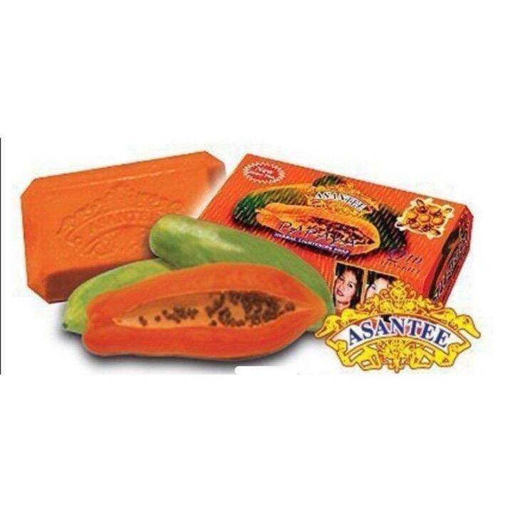 Asantee Papaya & Honey Soap + Q10 Skin Whitening 125g | Lazada