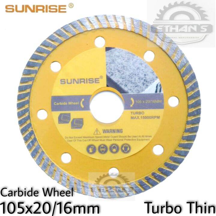 Diamond Cutting Disc, Sunrise High Quality Diamond Cutting Turbo Thin ...