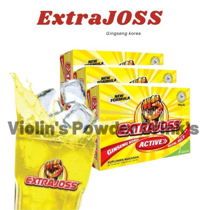 KALBE ExtraJoss Extra Joss Active [12s x 4gr] | Lazada Indonesia