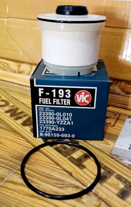 F-193 Vic fuel filter toyota Innova 03up,fortuner 08up,Hiace 05-14 ...